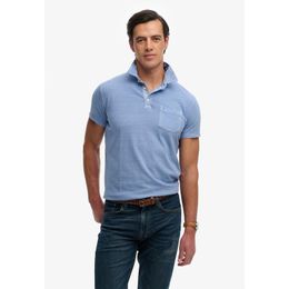 Superdry Herren Poloshirt &raquo;CLASSIC COTTON LINEN POLO&laquo; aus tollem Baumwoll-Leinen-Mischgewebe M