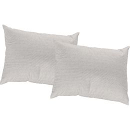 WIRTH Dekokissen &raquo;Berwick&laquo; braun Obermaterial: 85% Polyester, 15% Baumwolle B/L: 40cm x 60cm, 2 Stk.