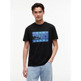 Tommy Jeans Herren T-Shirt &raquo;TJM REGULAR PHOTO FLAG&laquo; L