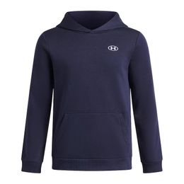 Under Armour Herren Kapuzensweatshirt &raquo;UA B RIVAL FLEECE HOODIE&laquo;, f&uuml;r Jugendliche, mit Kapuze, aus Baumwolle und Polyester blau L