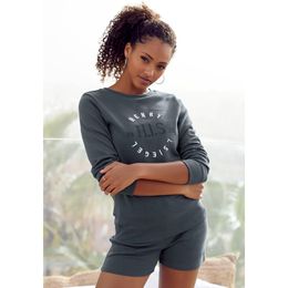 H.I.S. H.I.S Damen Shorts mit seitlicher wei&szlig;er Paspel blau 48/50, N-Gr
