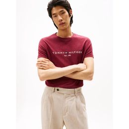 Tommy Hilfiger Herren T-Shirt &raquo;TOMMY LOGO TEE&laquo; rot XXL