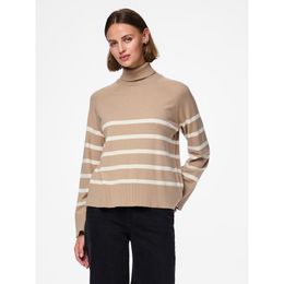 Pieces Damen Pieces Strickjacke &raquo;PCSIA LS CARDIGAN NOOS BC&laquo; braun XS