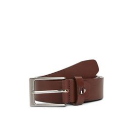 Tommy Hilfiger Herren Lederg&uuml;rtel &raquo;LAYTON 3.5 ADJ&laquo; mit Label-Pin braun 110