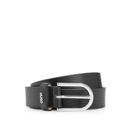 Hugo Damen Hugo Lederg&uuml;rtel &raquo;Zoey-C Sz25&laquo; mit Hugo Metalllogo schwarz 95