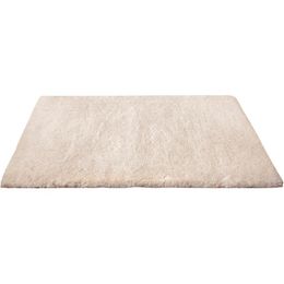 Dyckhoff Badematte &raquo;Siena&laquo; H&ouml;he 30 mm rutschhemmend beschichtet fu&szlig;bodenheizungsgeeignet beige Polyester rechteckig (50cm x 80cm ) WC-Vorleger rechteckig ohne 