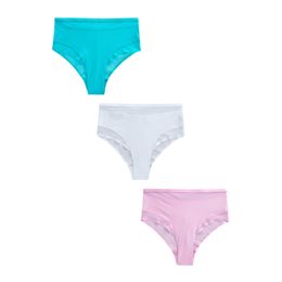 next Panty female size L Azure / Light pink / White