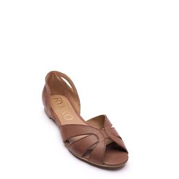 RYŁKO Ballerina Damen Gr&ouml;&szlig;e 37 braun Sommerschuhe