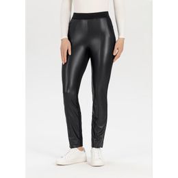 Stehmann Damen Leggings mit Taschen schwarz 34, N-Gr