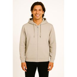 Only & Sons Only & Sons Herren ONLY & SONS Kapuzensweatshirt &raquo;ONSCHASE REG ZIP HOOD OTL&laquo; silber M