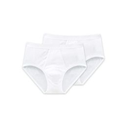 Schiesser Herren Slip &raquo;Original Classics&laquo; mit Eingriff wei&szlig; 7