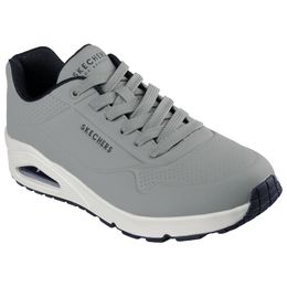 Skechers Herren Sneaker &raquo;Uno - Stand on Air&laquo; Freizeitschuh, Halbschuh, Schn&uuml;rschuh mit Air-Cooled Memory Foam 45