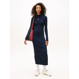 Tommy Jeans Damen Maxikleid &raquo;TJW MAXI BADGE SWEATER DRESS EXT&laquo; XXL (44), N-Gr
