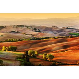papermoon Fototapete &raquo;Toskana Landschaft&laquo; bunt Vlies B/L: 5m x 2,8m, Bahnen: 10 Stk.