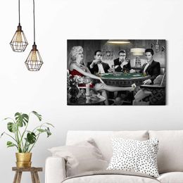 Reinders Deco-Panel &raquo;Chris Consani - four of a kind&laquo; schwarz Holzwerkstoff B/H/T: 90cm x 60cm x 2cm