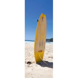 ARCHITECTS PAPER Fototapete &raquo;Just Relax!&laquo; Strand Tapete Natur Fototapete Surfboard Panel 1,00m x 2,80m bunt Vlies B/L: 1m x 2,8m