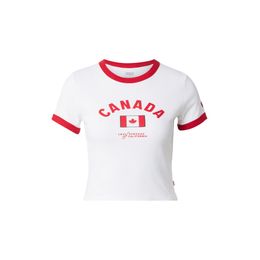 Levi's LEVI'S Shirt 'Canada Ringer Tee' female size M Grenadine / White