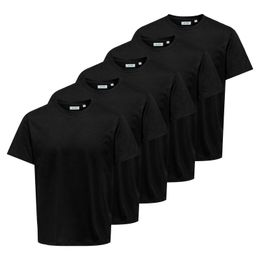 Only & Sons Only & Sons Herren ONLY & SONS Rundhalsshirt &raquo;ONSJEFF REG SS TEE 5-PACK OTL&laquo; Packung, 5 tlg. S