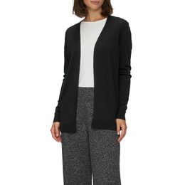 s.Oliver Damen s.Oliver Strickjacke Feinstrick ohne Verschluss schwarz 40