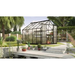 Vitavia Gew&auml;chshaus &raquo;Uranus 8300&laquo; schwarz B/H/T: 254cm x 317cm