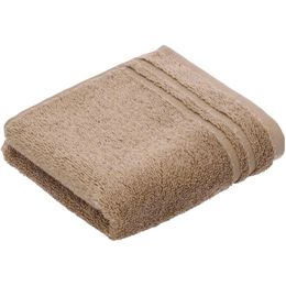 Vossen Gaestehandtuecher &raquo;Vienna Style Supersoft&laquo; im Set, supersoft Baumwolle braun Walkfrottee, Baumwolle B/L: 30cmx50cm, 3 Stk., 3 G&auml;stehandt&uuml;cher (30x50cm