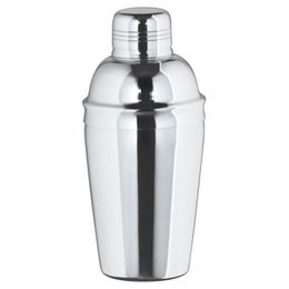 ich-zapfe Cocktail Shaker, 3-teiliger, Edelstahl, 500 ml