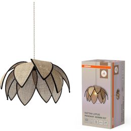 Osram Pendelleuchte &raquo;Decor Rattan&laquo; E27 1 Stk. braun, Fassung E27, Rattan und Stahl beige &Oslash; 48cm, 1 Stk.