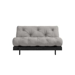 Karup Design Daybett &raquo;Roots Sofa Bed, Schlafsofa,, Bettfunktion, FSC -Massivholz,&laquo; Inkl. Futonmatratze, Made in Europe, langlebig, B: 140 oder 160 cm grau Bezug: 