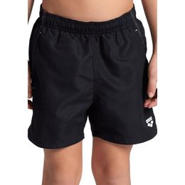 arena Jungen Badeshorts &raquo;BOYS' BEACH BOXER SOLID R&laquo; schwarz-wei&szlig; 116, N-Gr