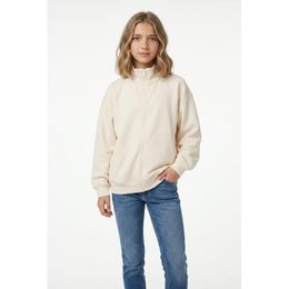 Tom Tailor Kinder Tom Tailor Sweatjacke mit Stehkragen - f&uuml;r Girls wei&szlig; 140