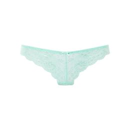 Lascana Damen Lascana String aus sch&ouml;ner Vollspitze und Schleife 36/38