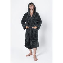 OTTO home Unisex-Bademantel &raquo;Lillou, ideal f&uuml;r Sauna & Spa, Hotelbademantel, Morgenmantel&laquo; 1 Stk. kuschelig weicher Fleece, pl&uuml;sch, f&uuml;r Damen und 