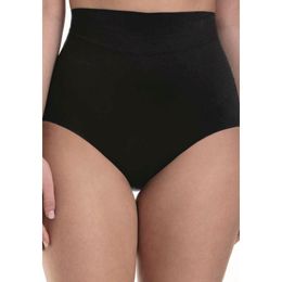 Anita Since 1886 Damen Anita since 1886 Shapingslip &raquo;Beautyshaper&laquo; ohne N&auml;hte, clean Cut, integrierte Bauchst&uuml;tze, Noppenware, basic schwarz L