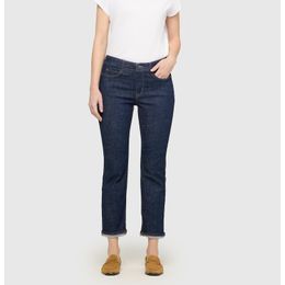 MAC Damen MAC 7/8-Jeans &raquo;DREAM cropped auth.&laquo; Innovativer Hyperstretch Denim mit figurformendem Shaping-Effekt blau 42, L&auml;nge 29