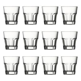 ich-zapfe Whiskygl&auml;ser, Whiskybecher - 12er-Set - Casablanca, 245 ml