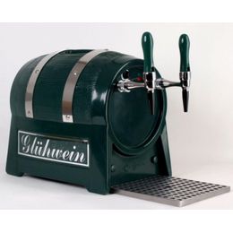 Gl&uuml;hweinzapfanlage, Getr&auml;nke-Durchlauferhitzer, 9kW, Fassform, mit elektrischer Pumpe, 2-leitig