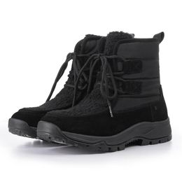 Luhta Damen Winterboots &raquo;HOHTAVA MS&laquo; mit Gummi-Laufsohle, profiliertes Laufsohlenprofil, gef&uuml;ttert schwarz 37