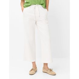 Brax Damen Culotte Style MAINE S WHITE, wei&szlig;, Gr. 34K