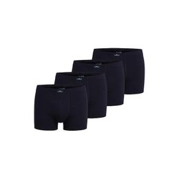 Tom Tailor Herren Tom Tailor Boxershorts &raquo;Texas&laquo; Packung, 4er Pack, bequem, basic, eng, atmungsaktiv, mit Logo, breiter Bund, Baumwollmix blau 8 (XXL)