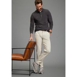 MAN'S WORLD Man's World Herren Poloshirt in Pique ́ Qualit&auml;t grau XL (56/58)