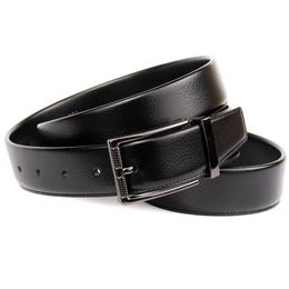 Anthoni Crown Herren Lederg&uuml;rtel schwarz 105