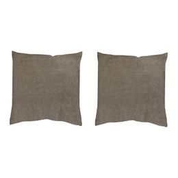 Home Wohnideen Dekokissen &raquo;ELMER&laquo; grau Polyester B/L: 40cm x 40cm, 2 Stk.