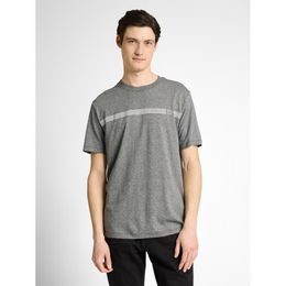 Tom Tailor Denim Herren Tom Tailor Denim T-Shirt in Melange-Optik grau XXL