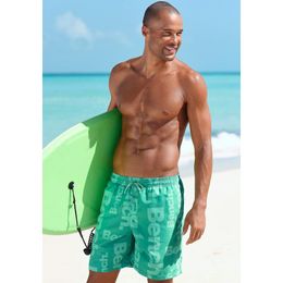 Bench. Herren Badeshorts kurze oder lange Form gr&uuml;n XXL (58/60), Lang