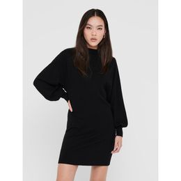 Only Damen Only Strickkleid &raquo;ONLLABELLE LIFE L/S DRESS KNT NOOS&laquo; Viskosemischung, sehr figurbetont schwarz M (38), N-Gr