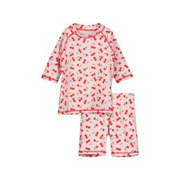 Blue Seven M&auml;dchen Shirt & Shorts Set, 2 Beach-Set f&uuml;r den Strandurlaub 104 (110)