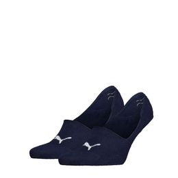 Puma Herren Puma F&uuml;&szlig;linge &raquo;Puma UNISEX MID CUT FOOTIE&laquo; 2 Paar, No-Show-Socks, Silikon in der Ferse f&uuml;r optimalen Halt blau 39-42
