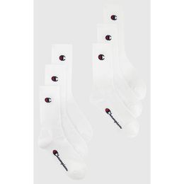 Champion Damen Tennissocken Packung, 6 Stk. tlg. 6er-Pack, sportliche Tennissocken, mit Logoschriftz&uuml;gen, aus Baumwolle wei&szlig; 39-42
