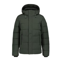Icepeak Herren Steppjacke &raquo;BIXBY&laquo; mit Kapuze mit im Kragen verstaubarer und zweifach regulierbarer Kapuze gr&uuml;n 58