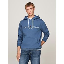 Tommy Hilfiger Herren Kapuzensweatshirt &raquo;TOMMY LOGO&laquo;, unifarben, casual, regular fit, Baumwollmix, Kapuze S